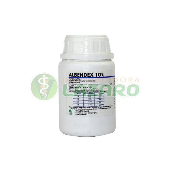 ALBENDEX 10%(LITRO, 200 ML) – Distribuidora Lazaro
